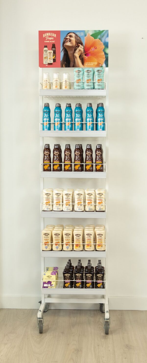 Tipos de expositores para puntos de venta