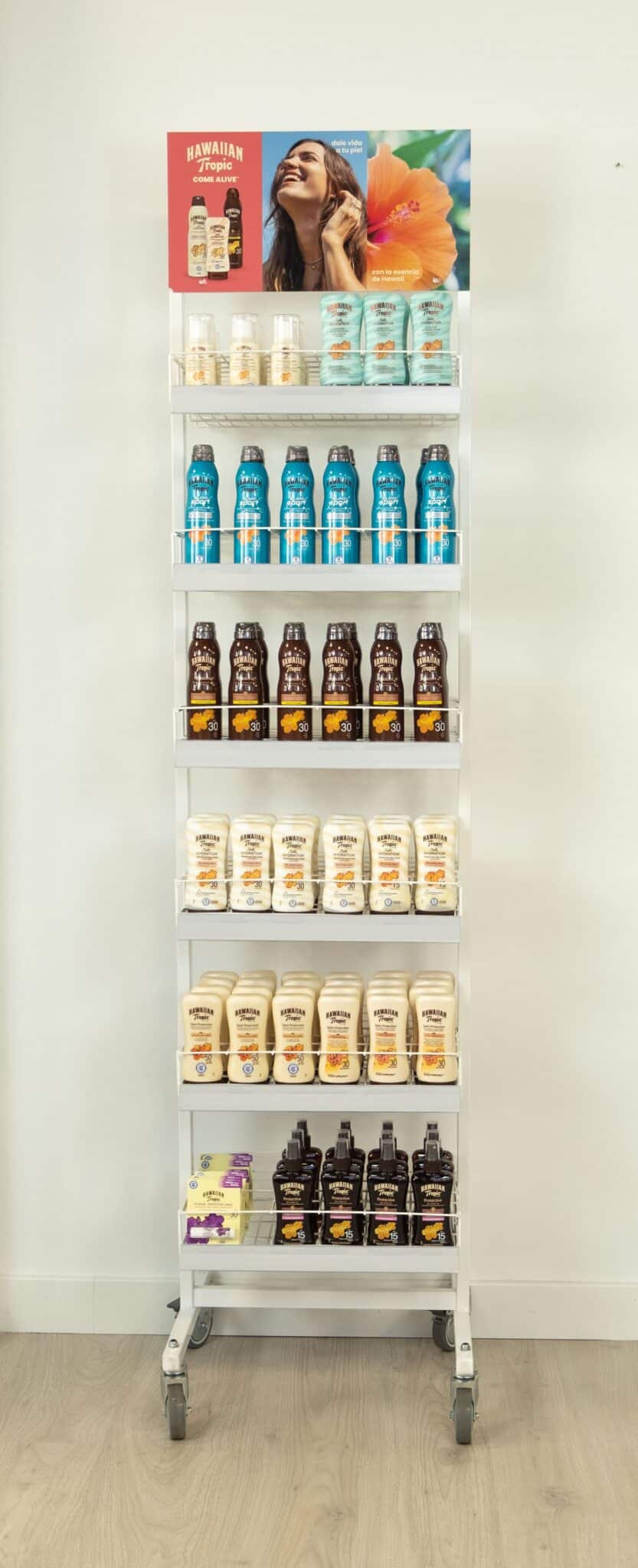 Tipos de expositores para puntos de venta